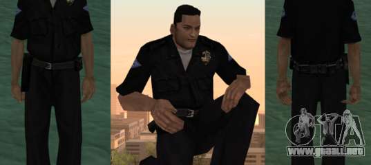 HQ skin lapd1 para GTA San Andreas