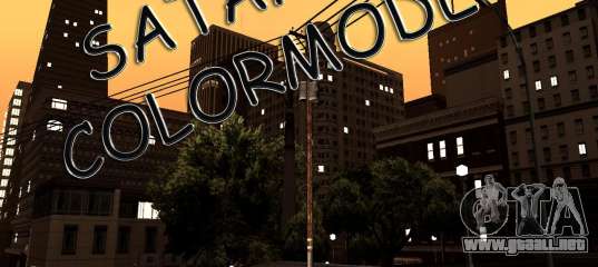 Satanic Colormode para GTA San Andreas