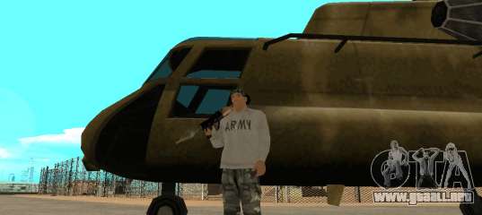 White CJ v3 Improved para GTA San Andreas