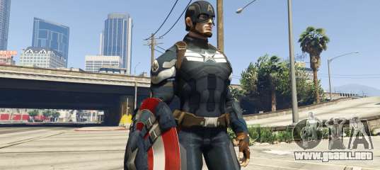 Captain America Shield Throwing Mod para GTA 5