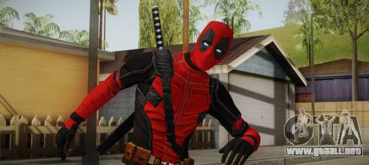 Deadpool The Movie Skin para GTA San Andreas