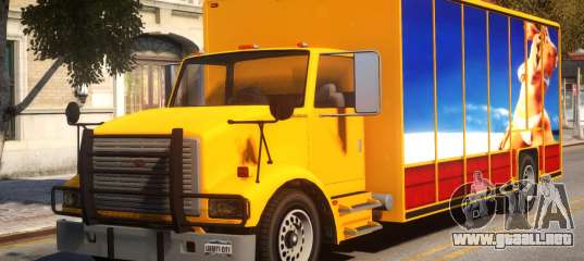 GTA IV LKW Mod Benson para GTA 4