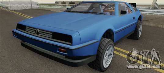 Deluxo Time Machine 1.0 GTA 5 para GTA San Andreas
