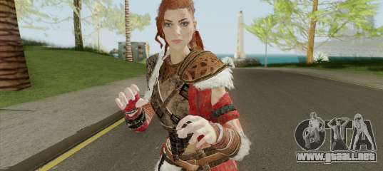 Scarlett Rhodes IX From Black Ops 4: Zombies V2 para GTA San Andreas