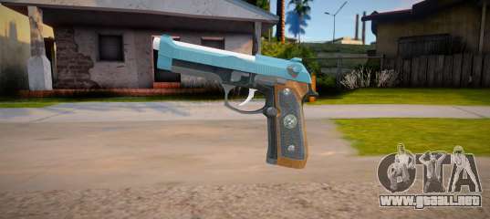 RE2: Remake - Samurai Edge Colt v2 para GTA San Andreas