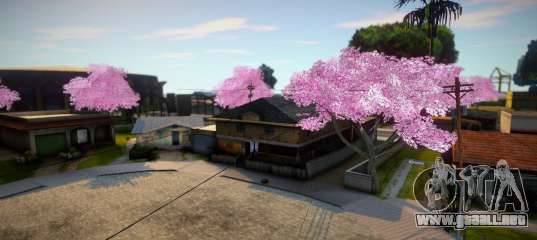Beautiful Sakura Trees para GTA San Andreas