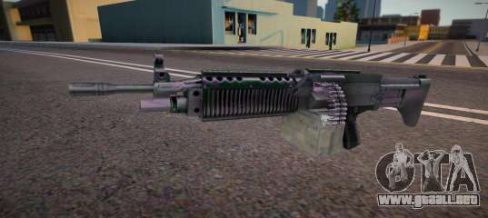 Combat MG from GTA V para GTA San Andreas