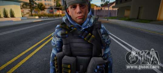 COD MW2 Mercenaries v4 para GTA San Andreas