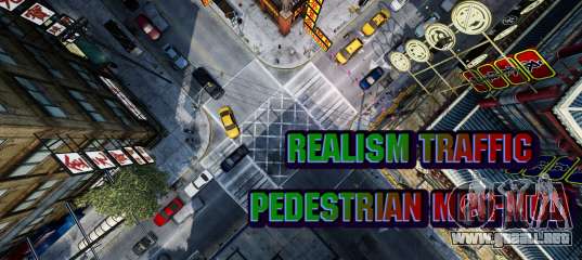 Realism Traffic Pedestrian Mini-Mod para GTA 4