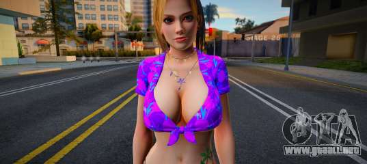 Tina Armstrong Loco Moco Vacation para GTA San Andreas
