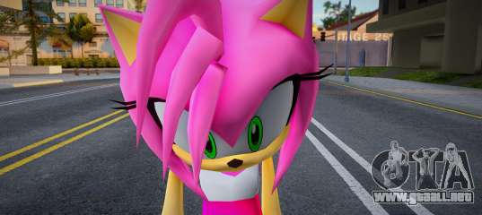 Amy Rose From Sonic Riders para GTA San Andreas