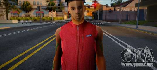 Fam2 Red para GTA San Andreas