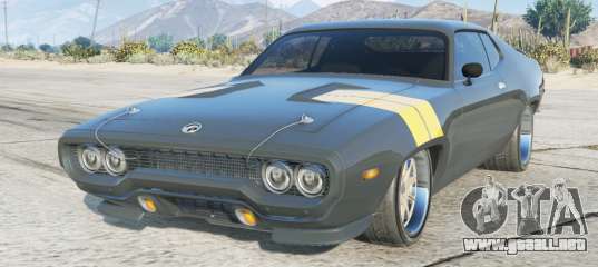 Plymouth Road Runner GTX Fast & Furious add-on para GTA 5