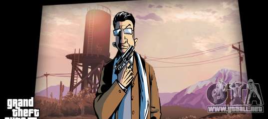 GTA III Loading Screen Style GTA V para GTA San Andreas
