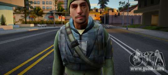Half-Life 2 Rebels Male v9 para GTA San Andreas