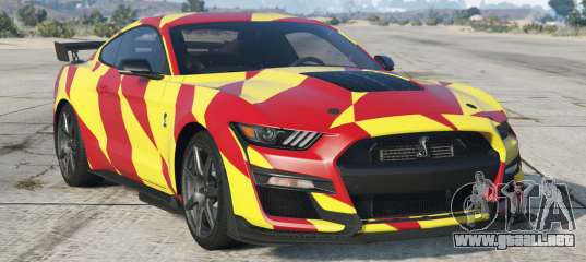 Ford Mustang Shelby Lemon Yellow para GTA 5